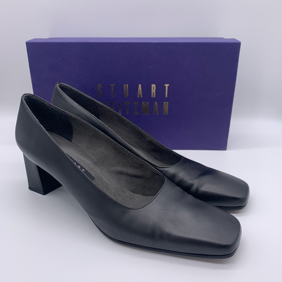 Stuart Weitzman | Shoes | Stuart Weitzman Matte Leather Chunk Classic ...